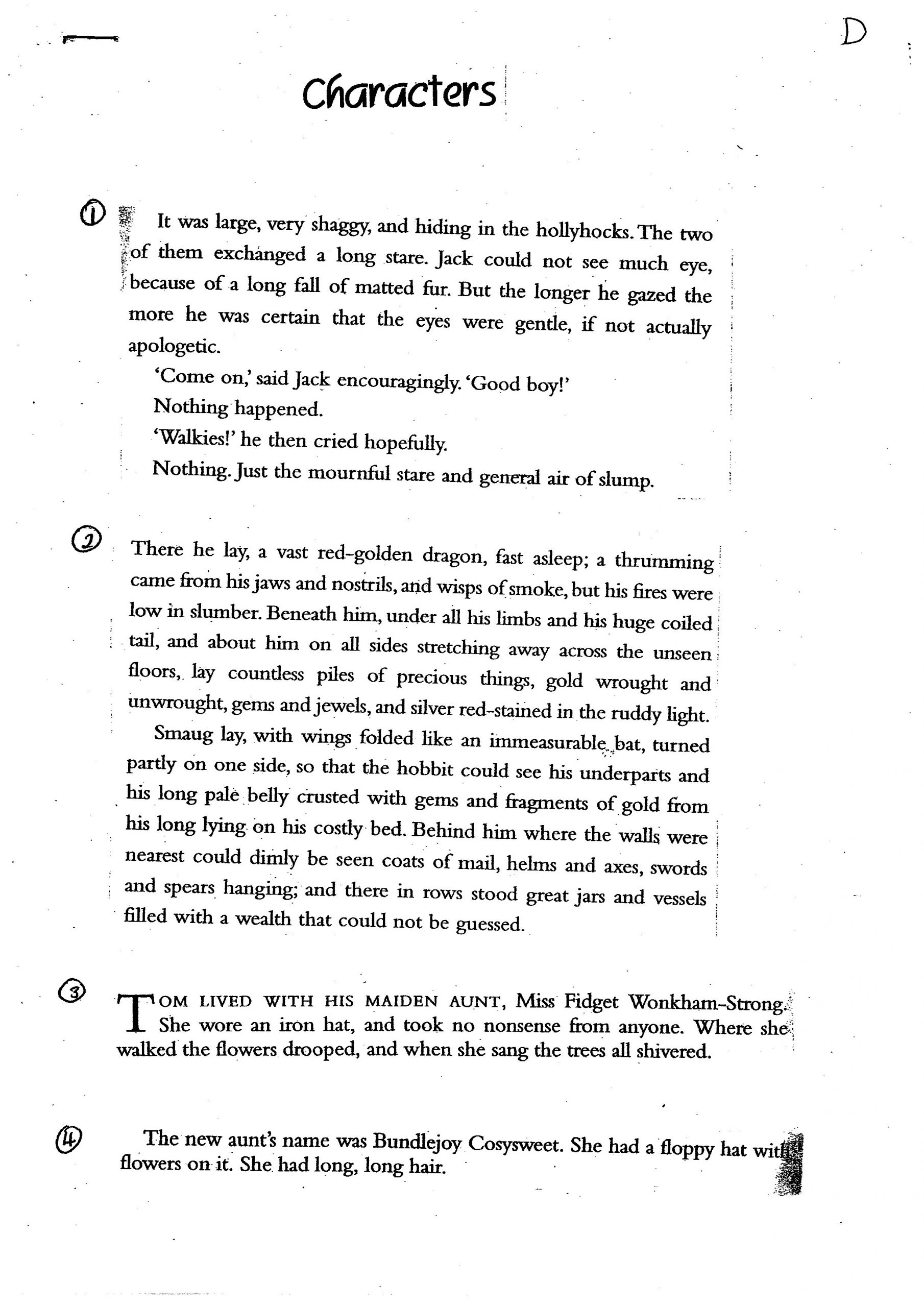 Character Portraits (1) - Essex Primary SCITT